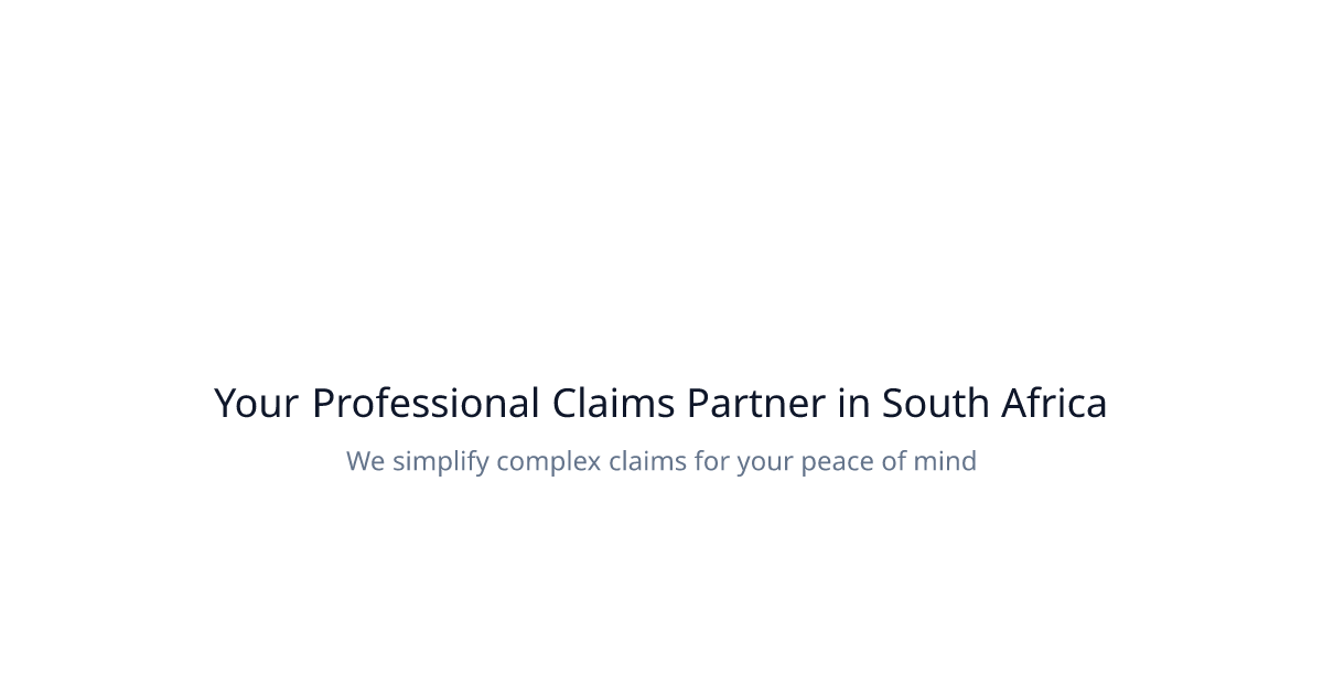 Claims Consultation Services | SA Claims South Africa